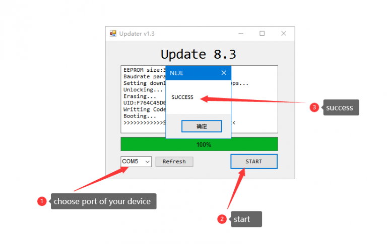 How to Flash NEJE Firmware – NEJE